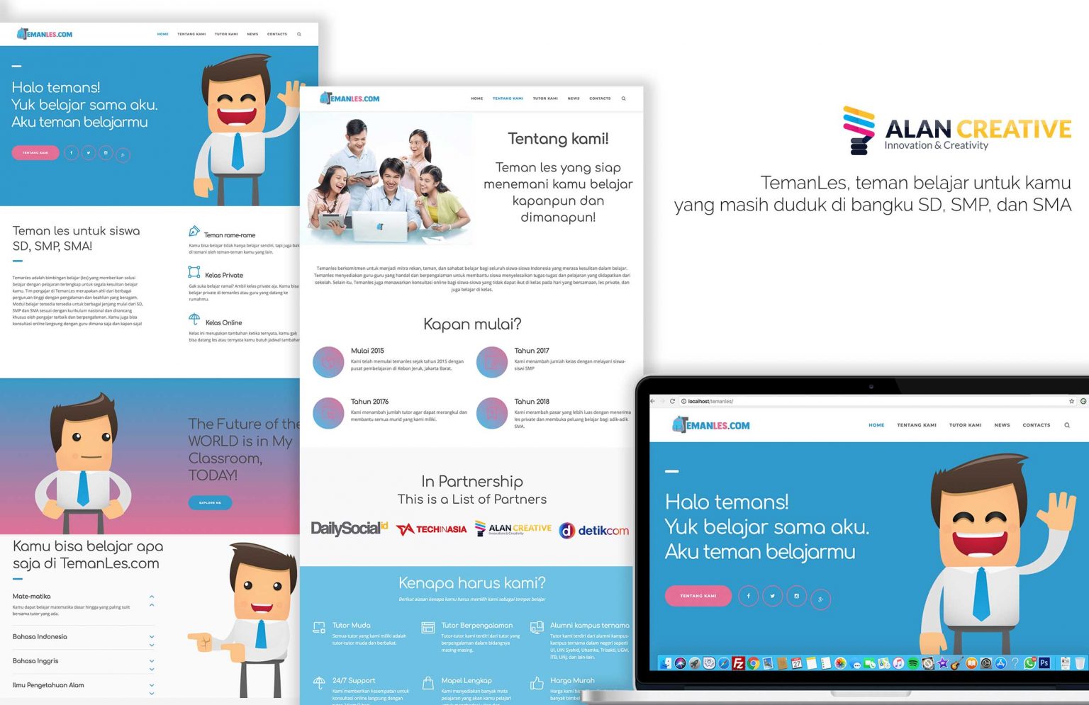 TemanLes - Alan Creative