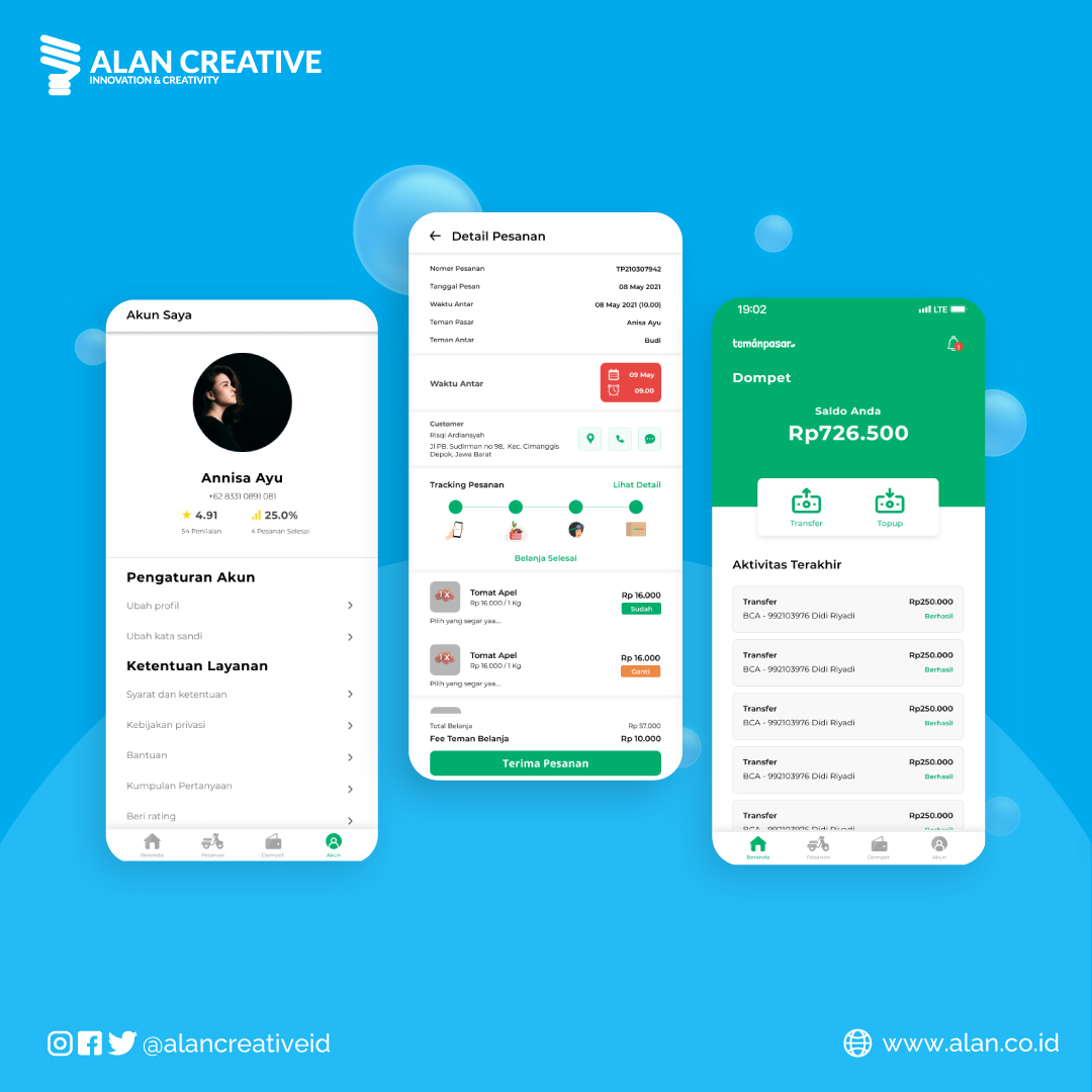 Teman Antar Belanja - Alan Creative