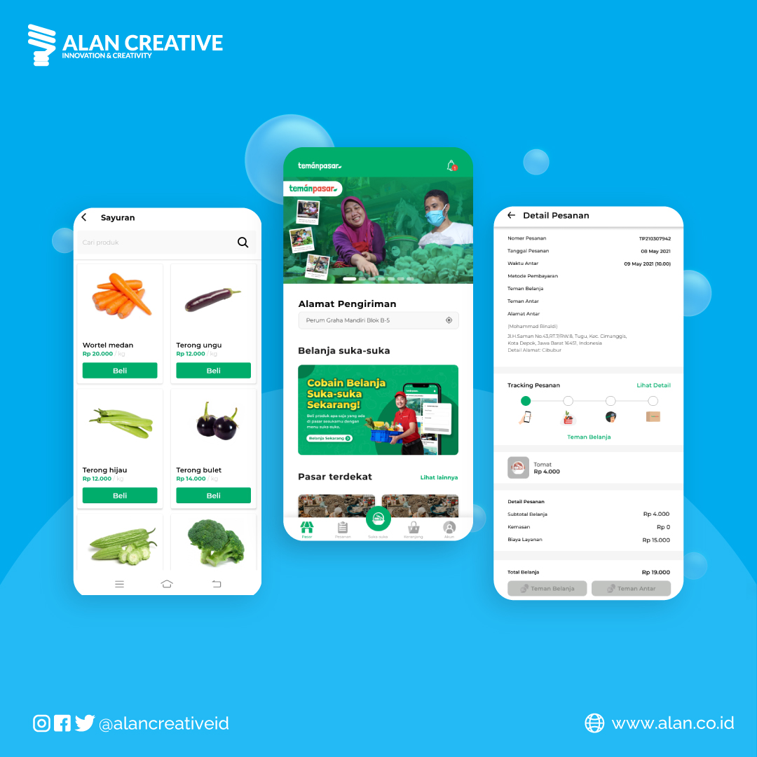 Teman Pasar - Alan Creative