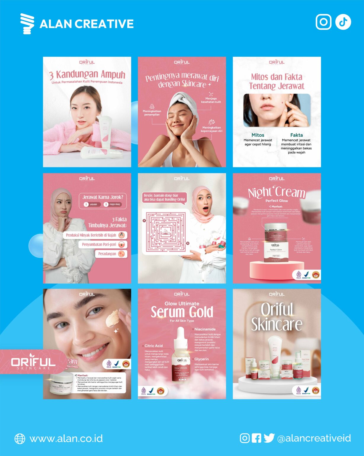Oriful Skincare - Alan Creative