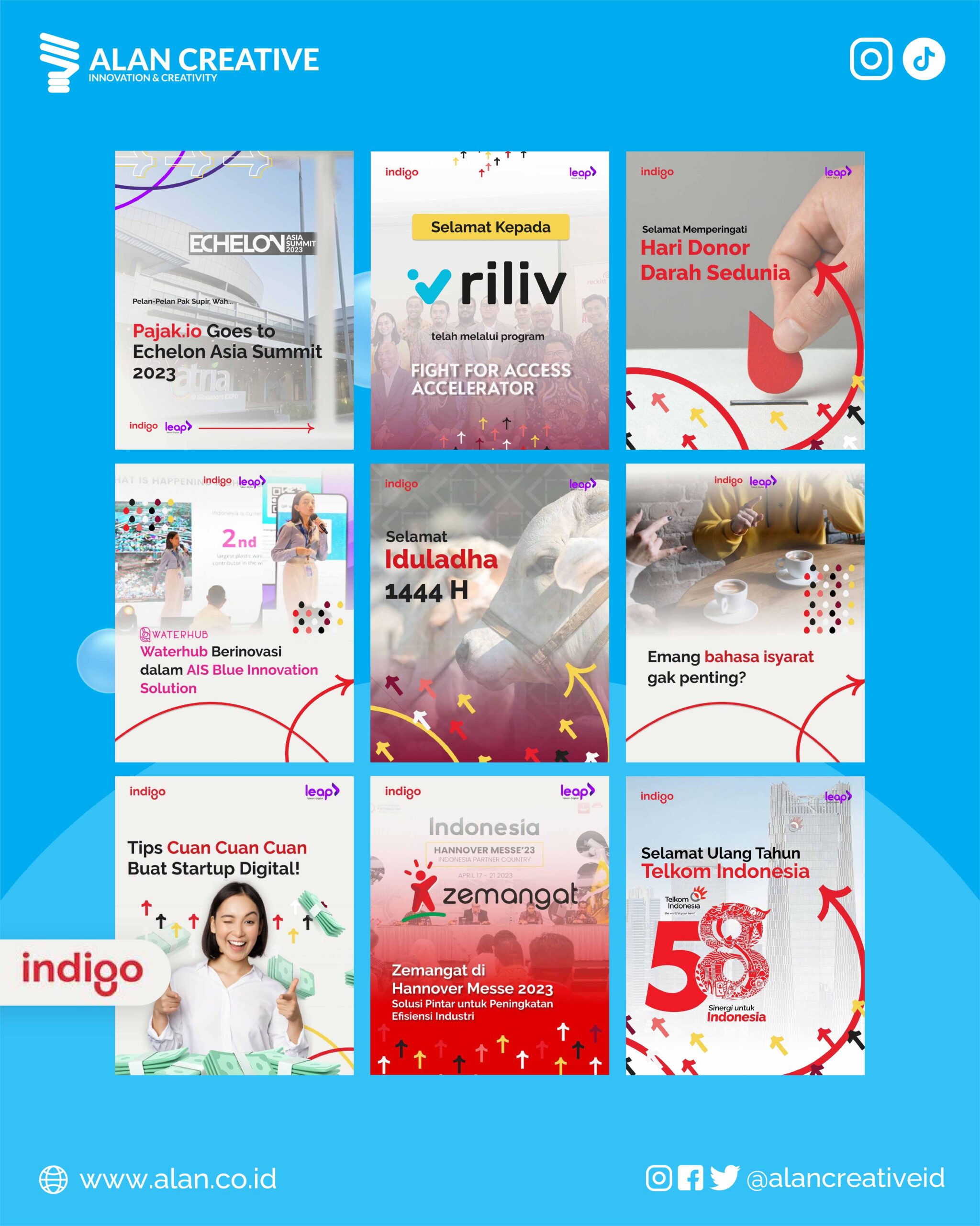 Indigo - Alan Creative