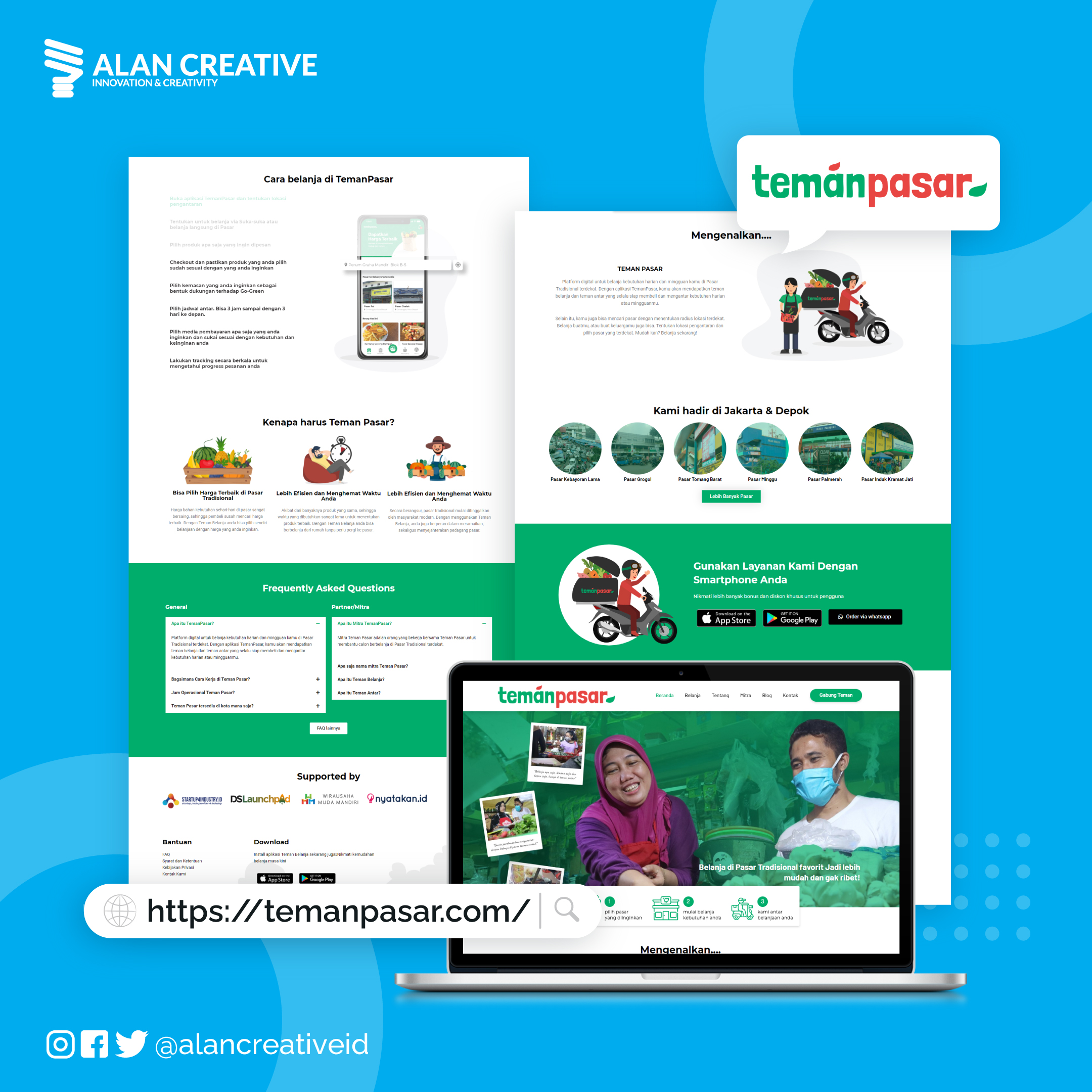 Teman Pasar - Alan Creative