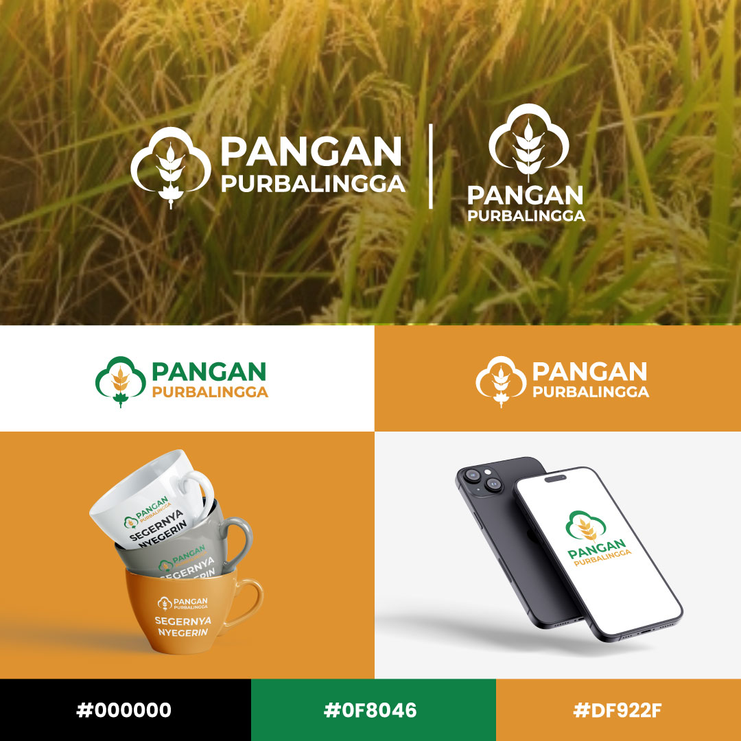 Logo Pangan Purbalingga - Alan Creative