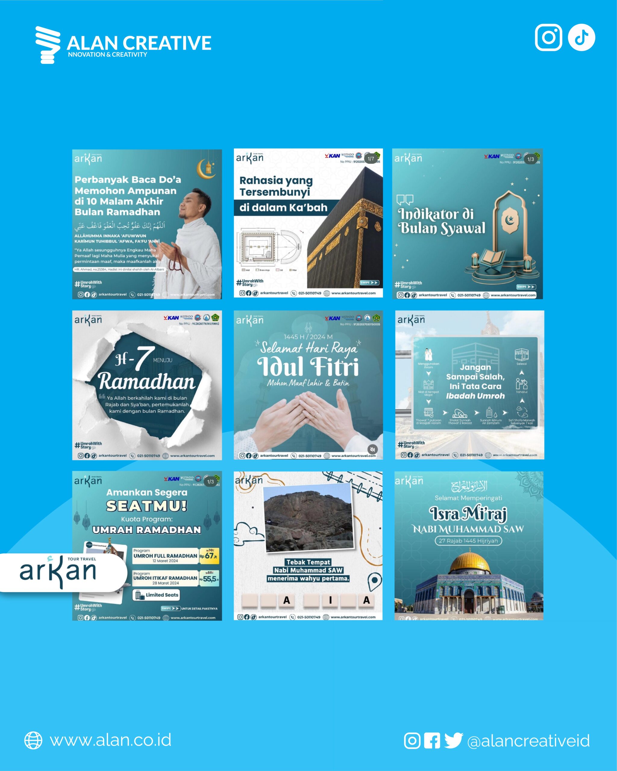 Arkan Tour & Travel - Alan Creative